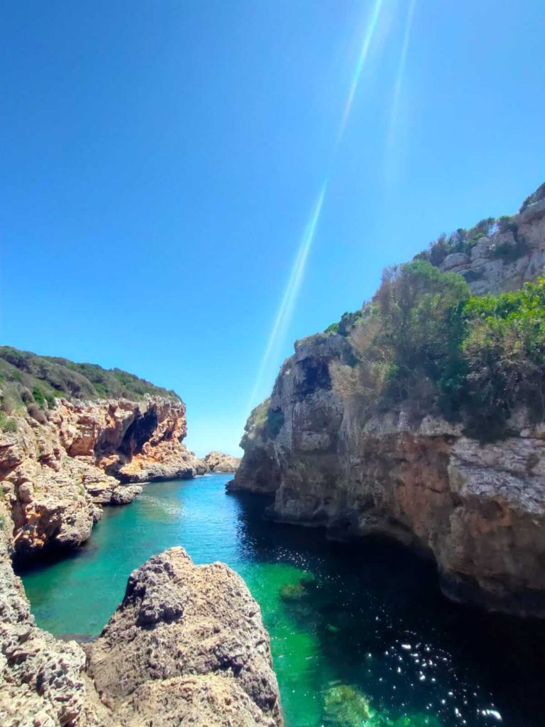 Cala Rafalet ( S’algar- Menorca), la crique cachée de Sant Lluis