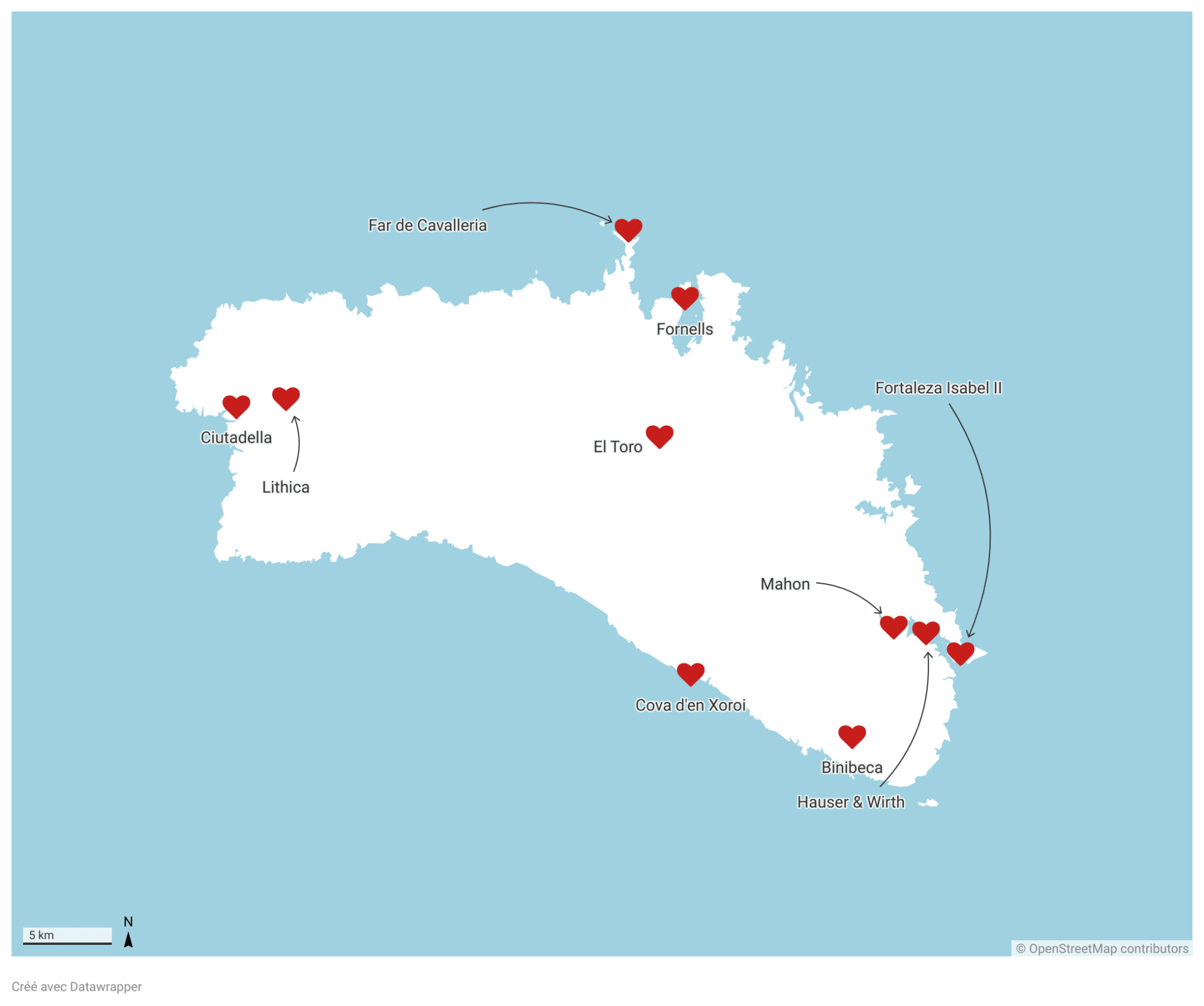 Cartes de Minorque, tout savoir en 2 minutes!